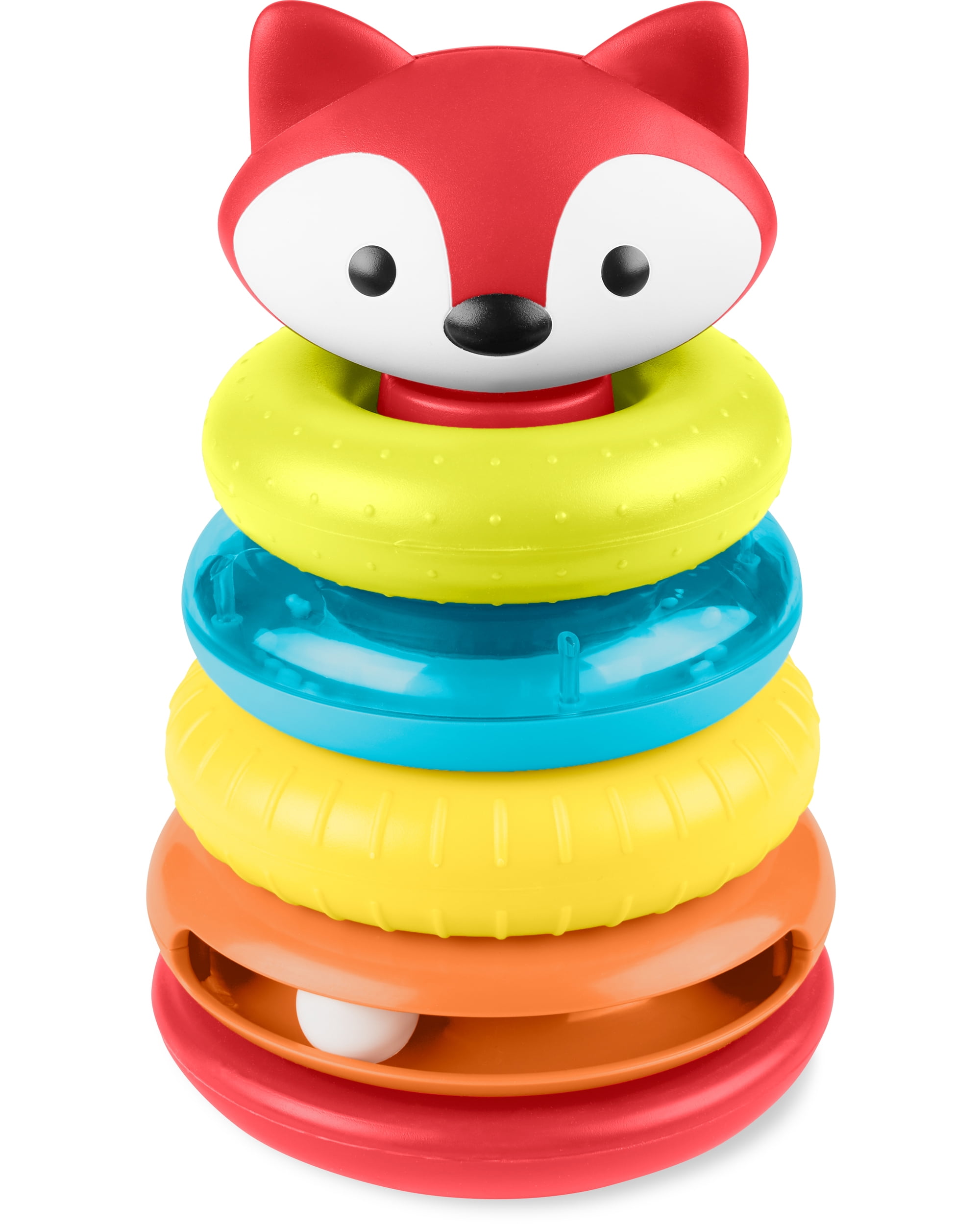 Skip Hop Explore and More Baby Stacking Toy, Fox - Walmart.com