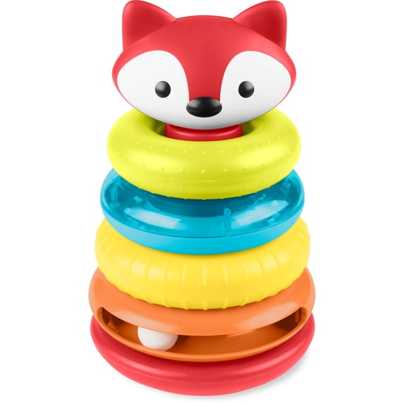 Skip Hop Explore and More Baby Stacking Toy, Fox - Walmart.com