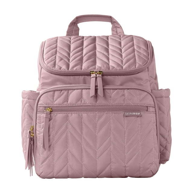 Skip Hop Forma Diaper Backpack Mauve Mist - Walmart.com