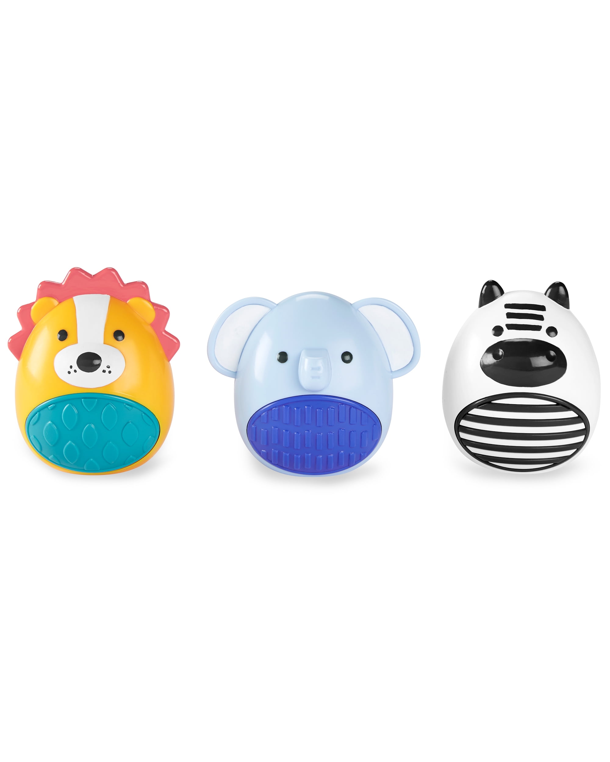 Skip Hop Baby Egg Shakers Jungle Beats 3-Piece Set with Elephant Lion ...