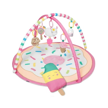 WonderStone 5-in-1 Baby Gym, Play Mat, Tummy Time Mat, Playpen, Ball ...