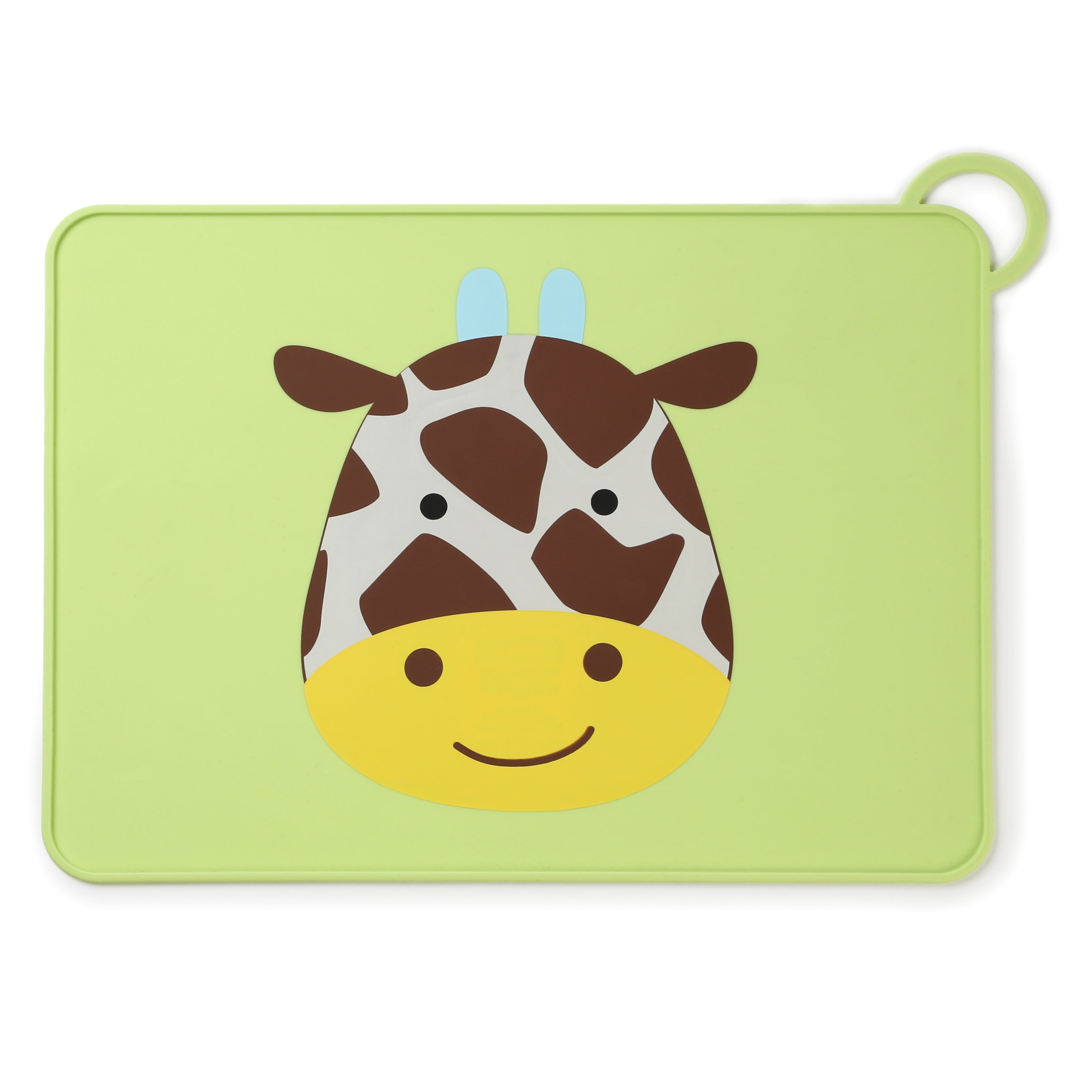 Skip Hop Zoo Fold & Go Silicone Placemat, Giraffe - Walmart.com
