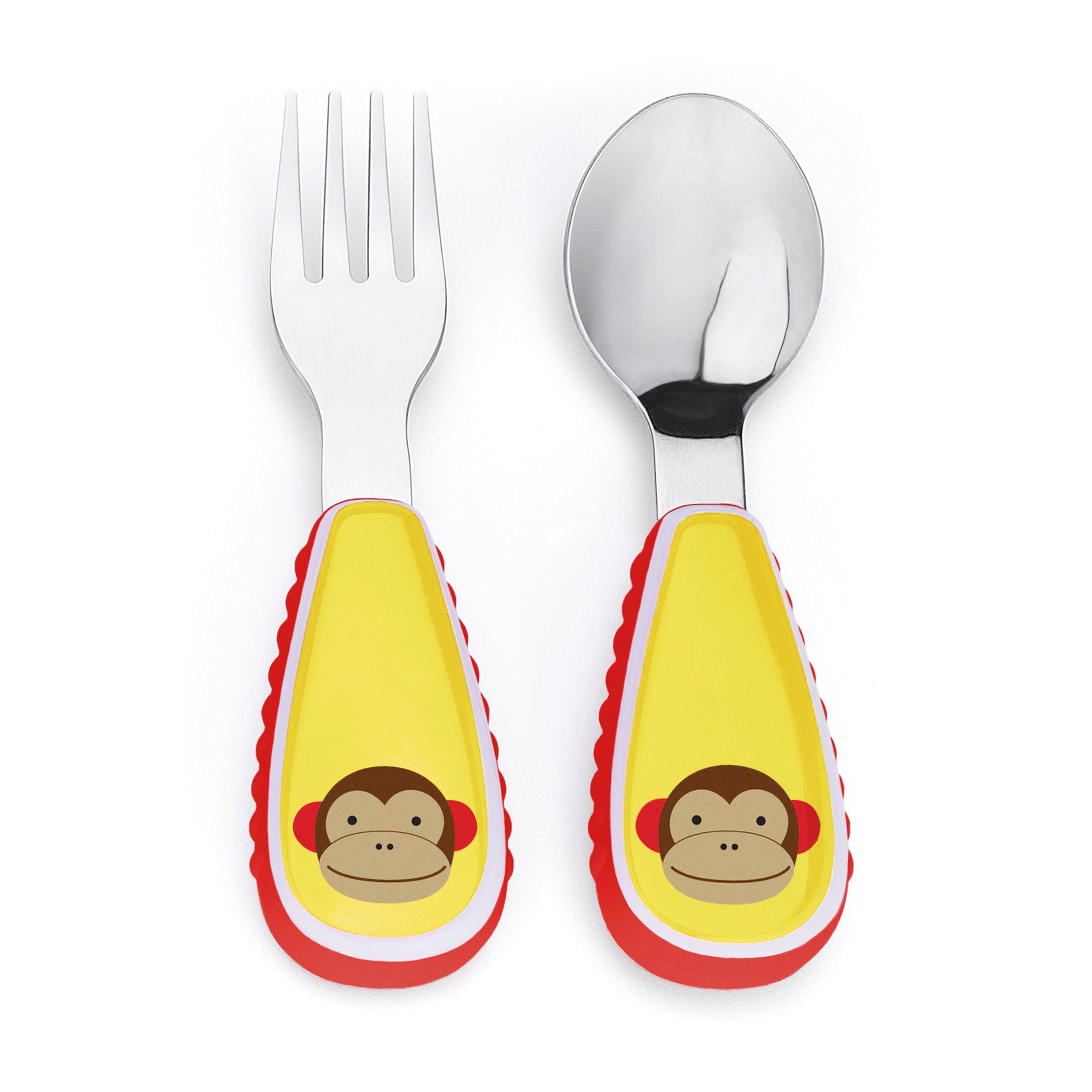 Skip Hop Zootensils Fork & Spoon, Monkey - Walmart.com