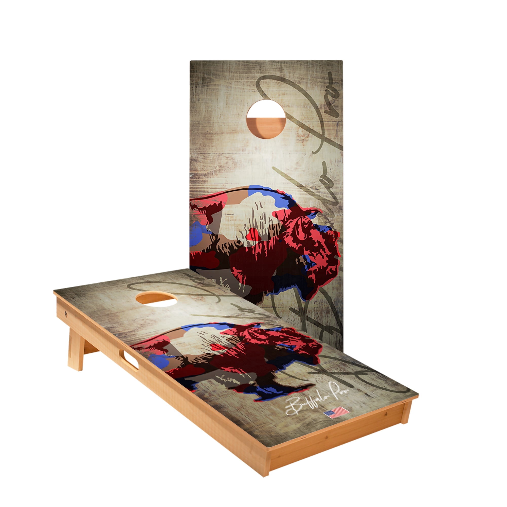 Skip's Garage | Buffalo Pro 2x4 Cornhole Boards (24" x 48") | Includes ...