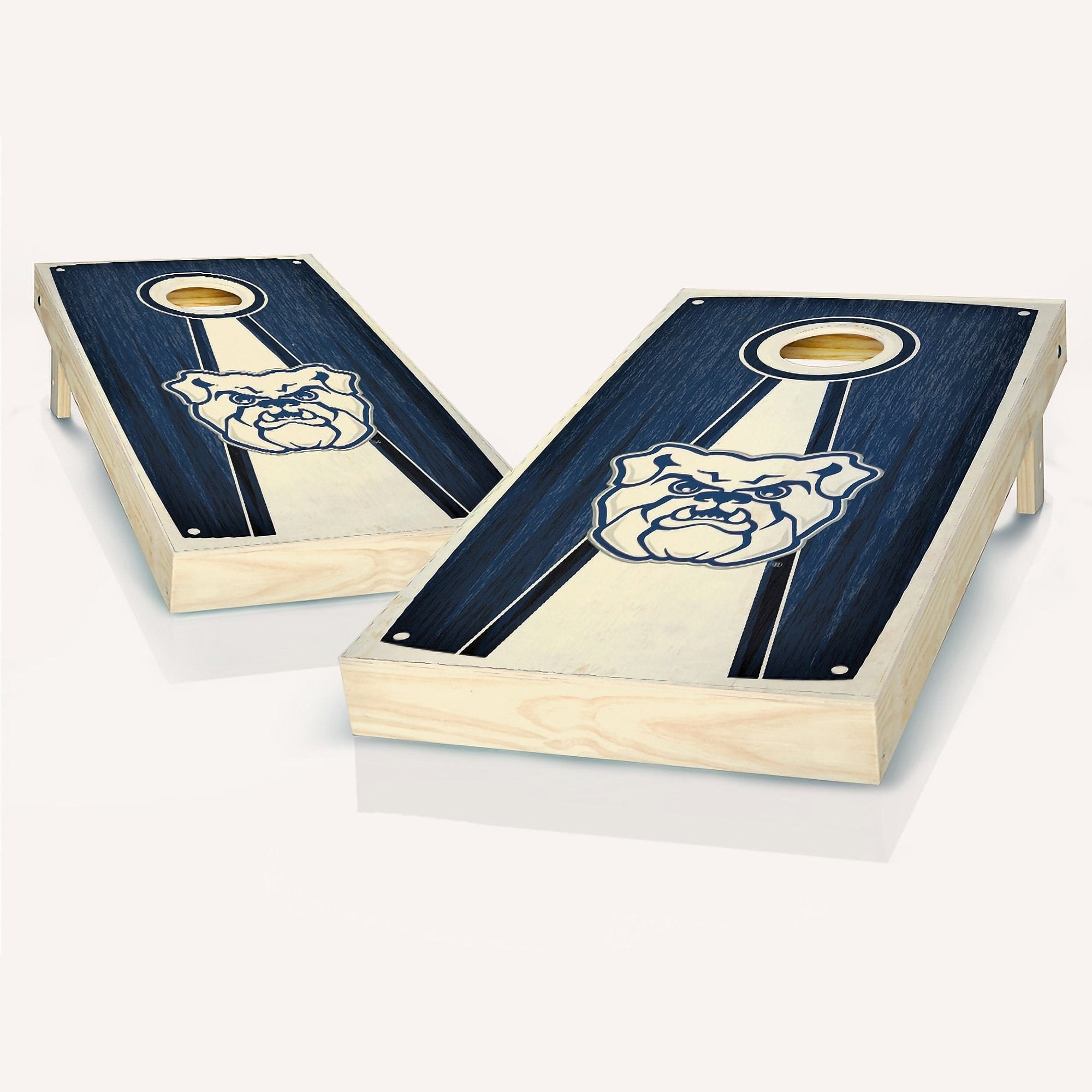 Skip's Garage Butler Bulldogs Pyramid Outdoor Cornhole Board Set ...