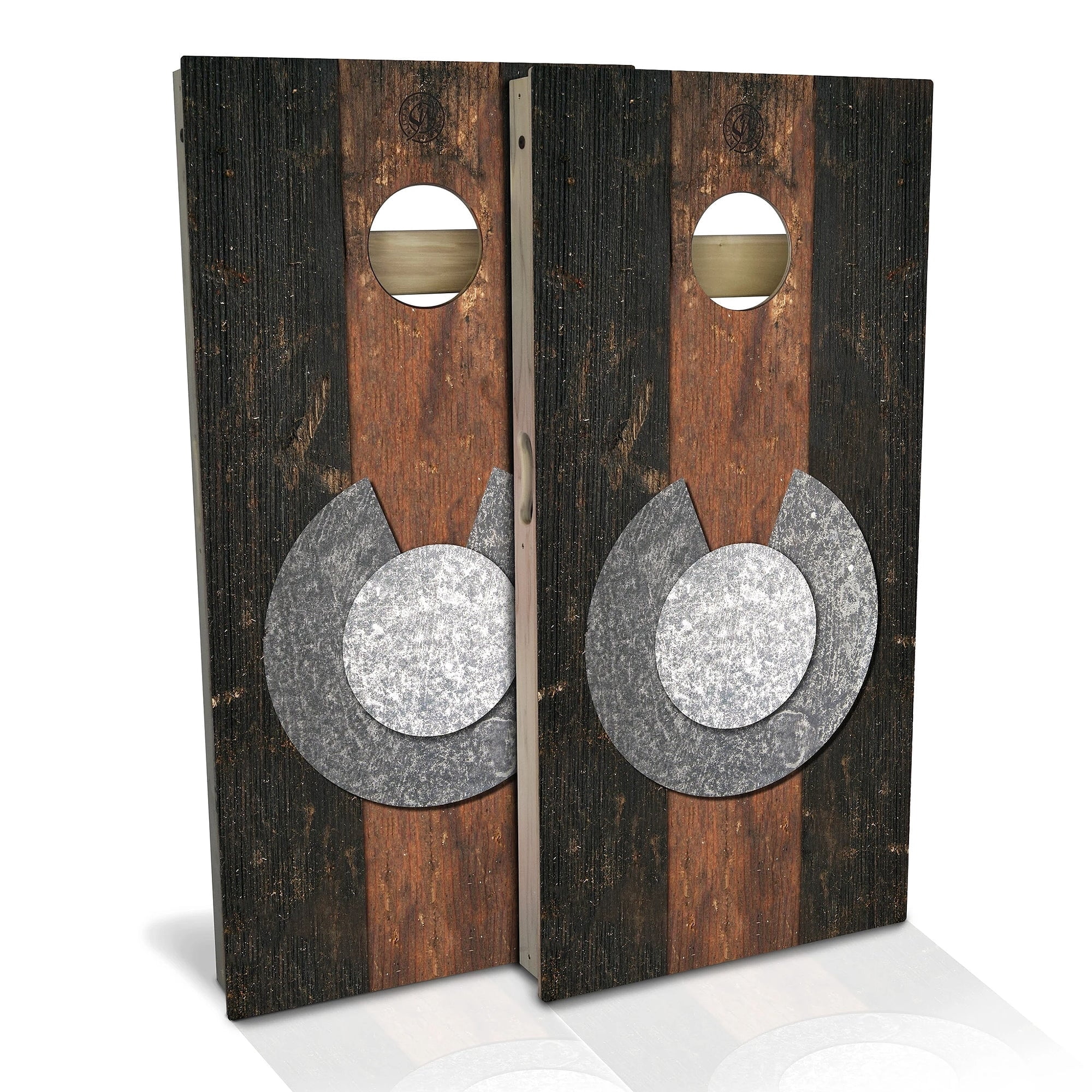 Skip's Garage Colorado Flag Rustic Outdoor Cornhole Board Set Include ...