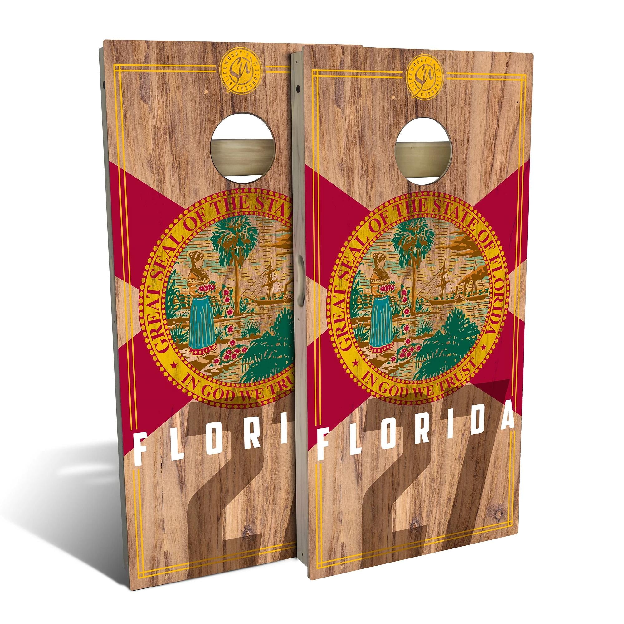 Skip's Garage Foggy Forest Cornhole Boards - Includes Wraps or Boards ...