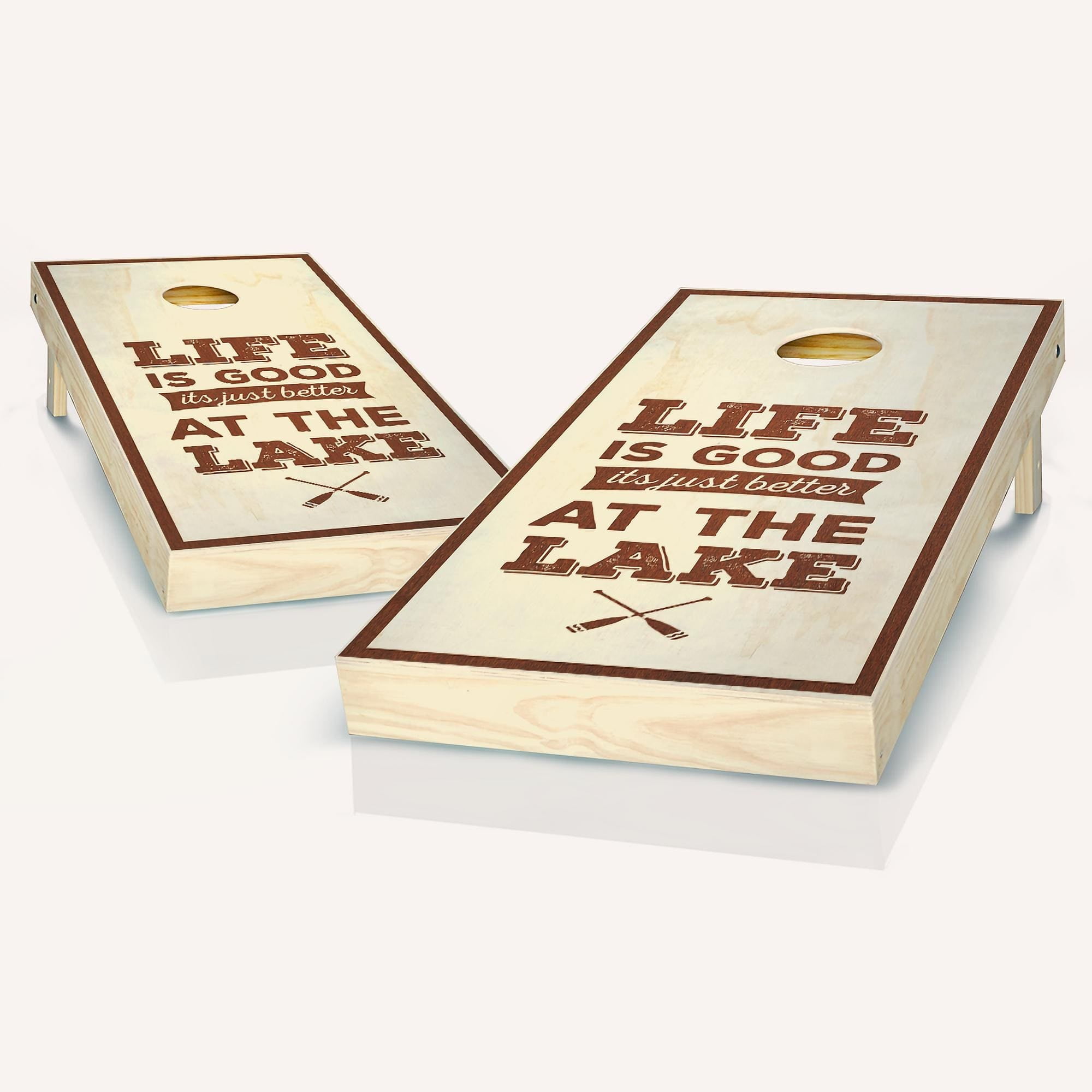 Skip's Garage Life Is Better At The Lake Rosewood Outdoor Cornhole ...