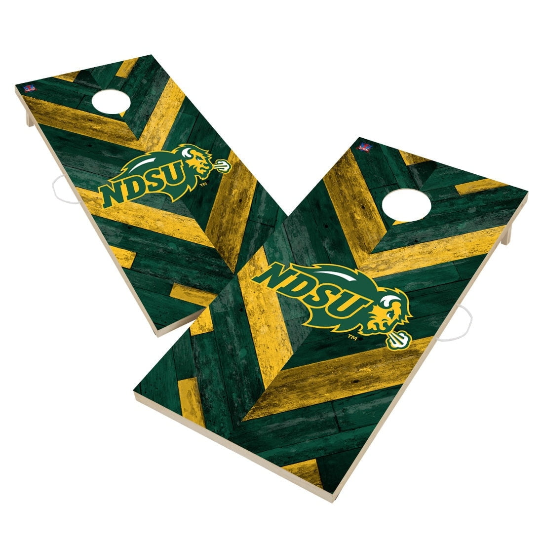 Skip's Garage North Dakota State University NDSU Bison Cornhole Board ...