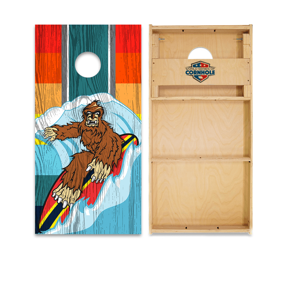 Skip's Garage | Riding Waves Sasquatch Backyard 2x4 Cornhole Board Set ...