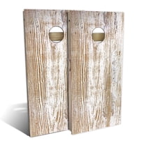 Skip's Garage | Black Checkered Cornhole Board Set | Includes Boards ...