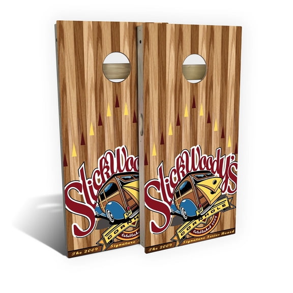 Skip's Garage | Cuba Flag Backyard 2x4 Cornhole Board Set (24" x 48 ...