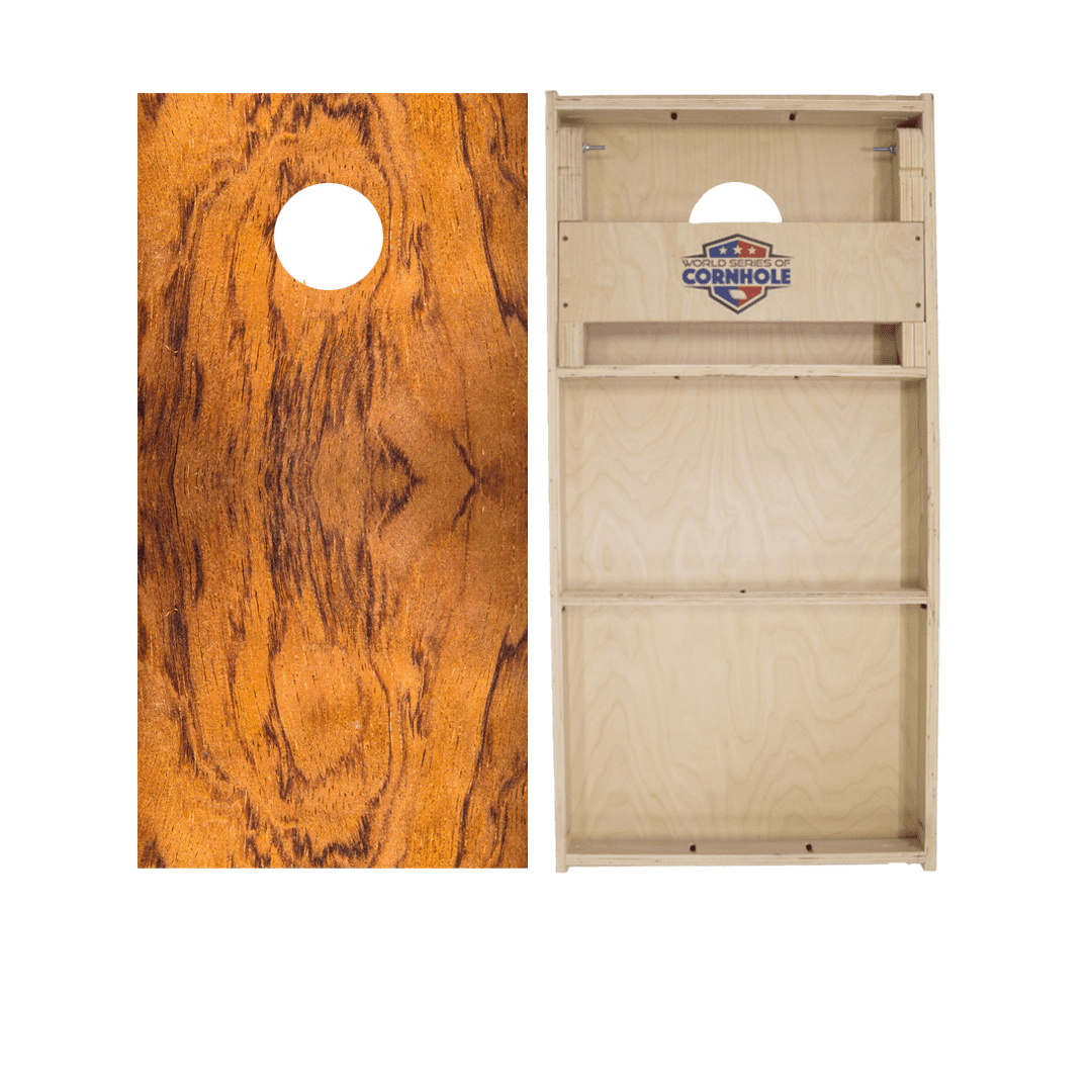Skip's Garage | Tiger Wood 2x4 Cornhole Board Set | Includes (2) Boards ...