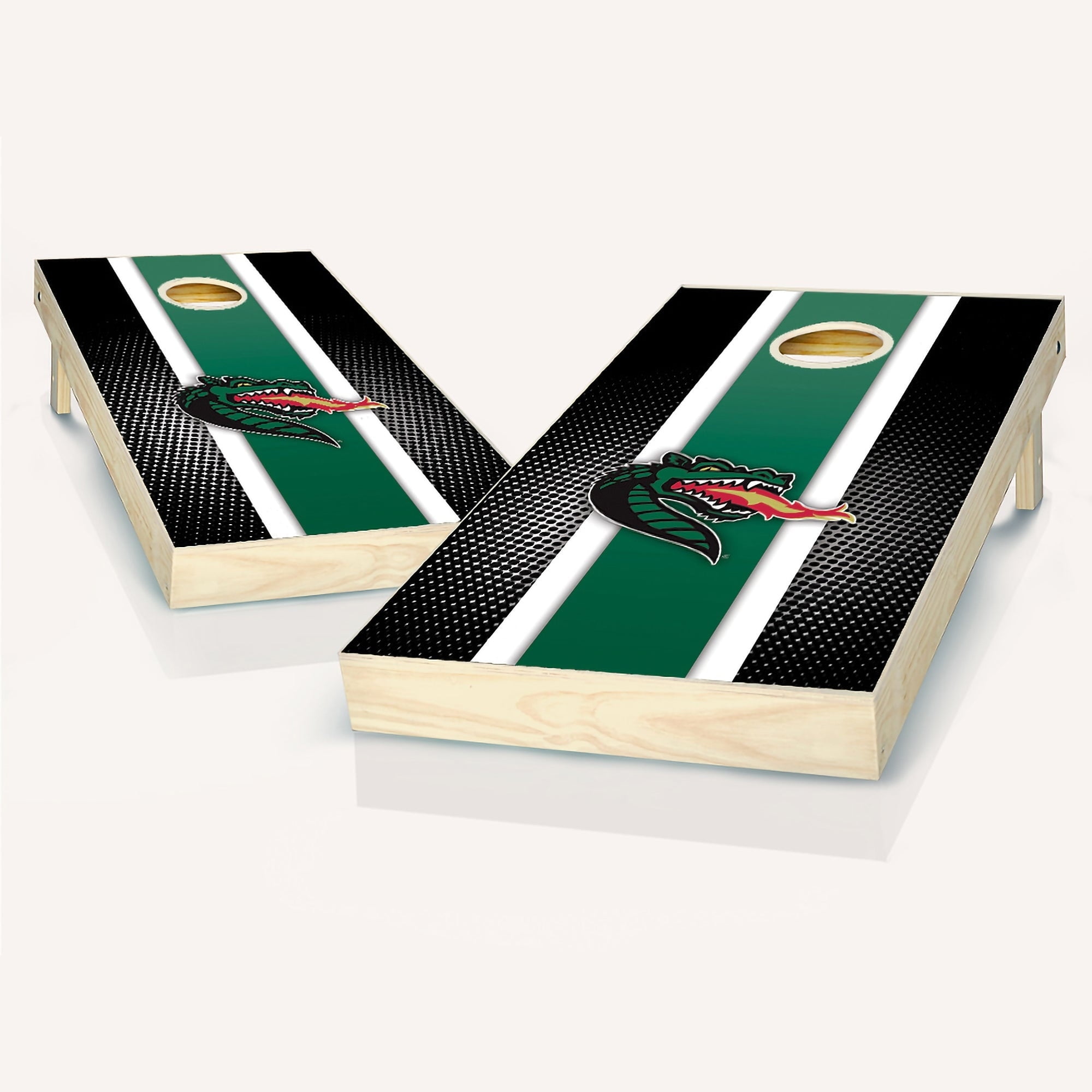 Skip's Garage UAB Stripe NCAA Team Cornhole Boards Include Carrying ...