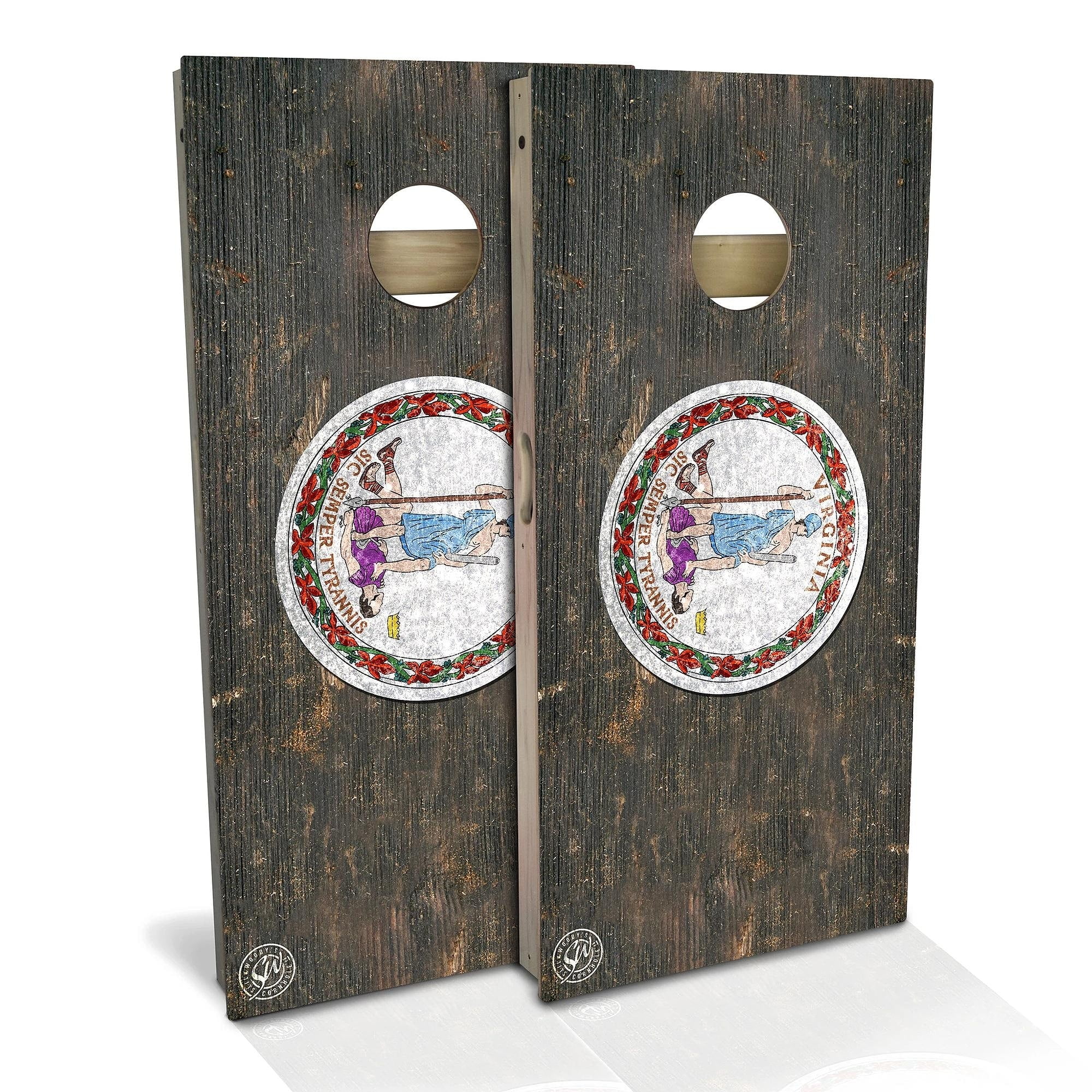 Skip's Garage Virginia Flag Outdoor Cornhole Board Set NO Accessories ...