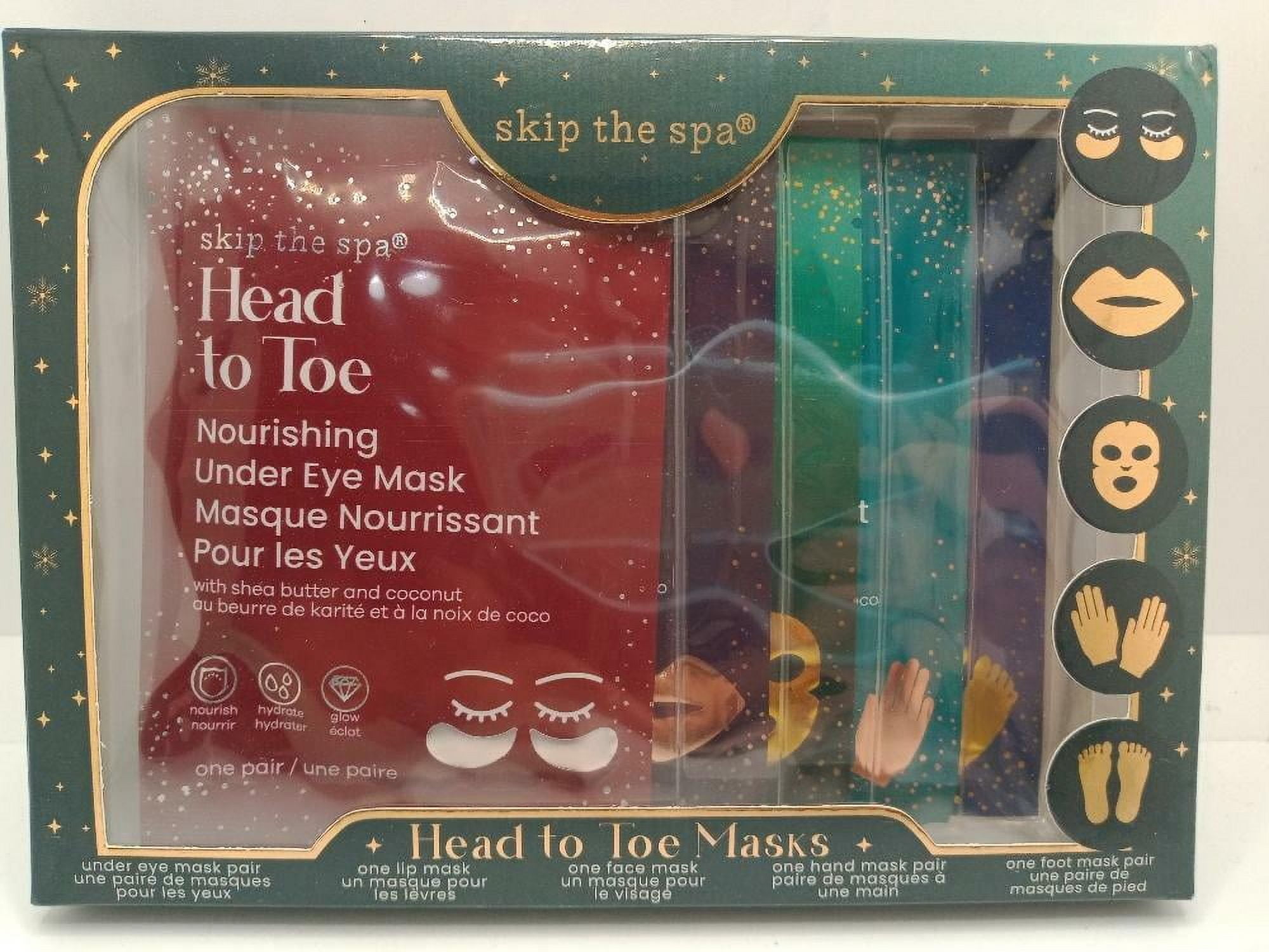 Skip The Spa Head to Toe Masks Gift Set - Walmart.com