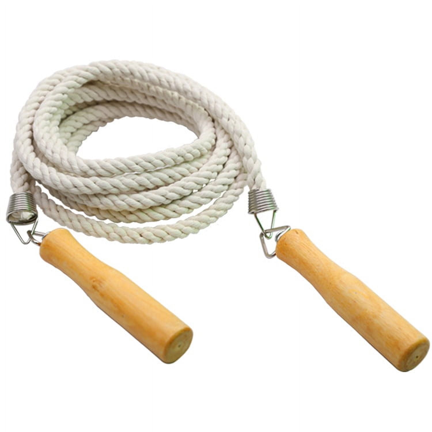 Skipping Rope, 16ft-22.9ft-32ft Long Jump Rope With Wooden Handle For ...