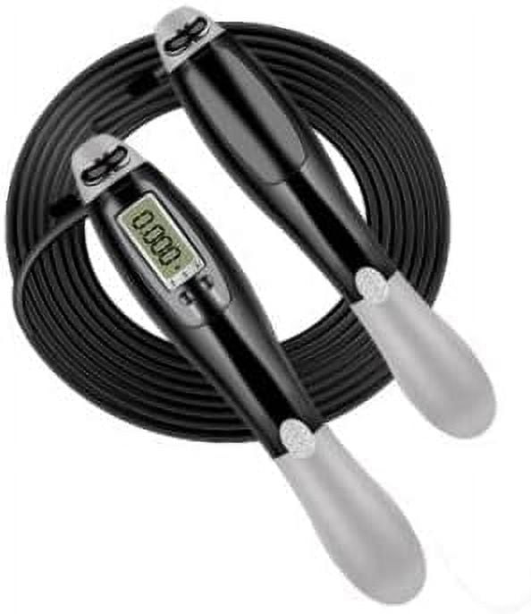 Skipping Rope with Counter Digital Jump Rope for Home Fitness Exercise ...