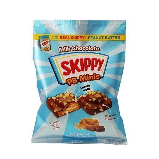 Skippy PB Minis, Creamy Peanut Butter And Milk Chocolate Wafer Snack, 5 ...