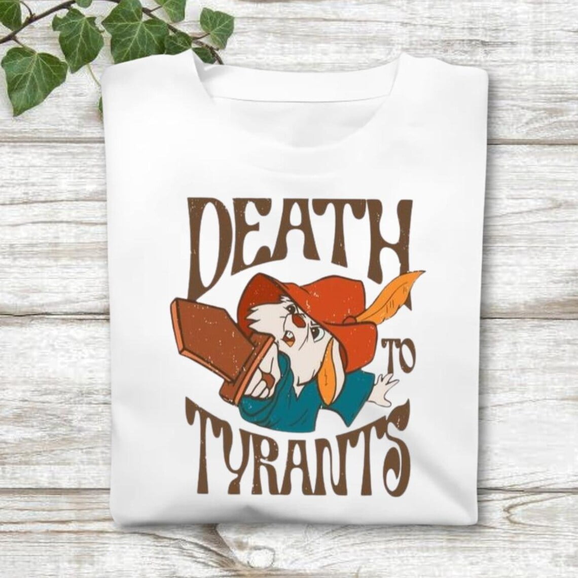 Skippy Rabbit Death To Tyrants Shirt, Vintage 70S Skippy Rabbit Shirt ...