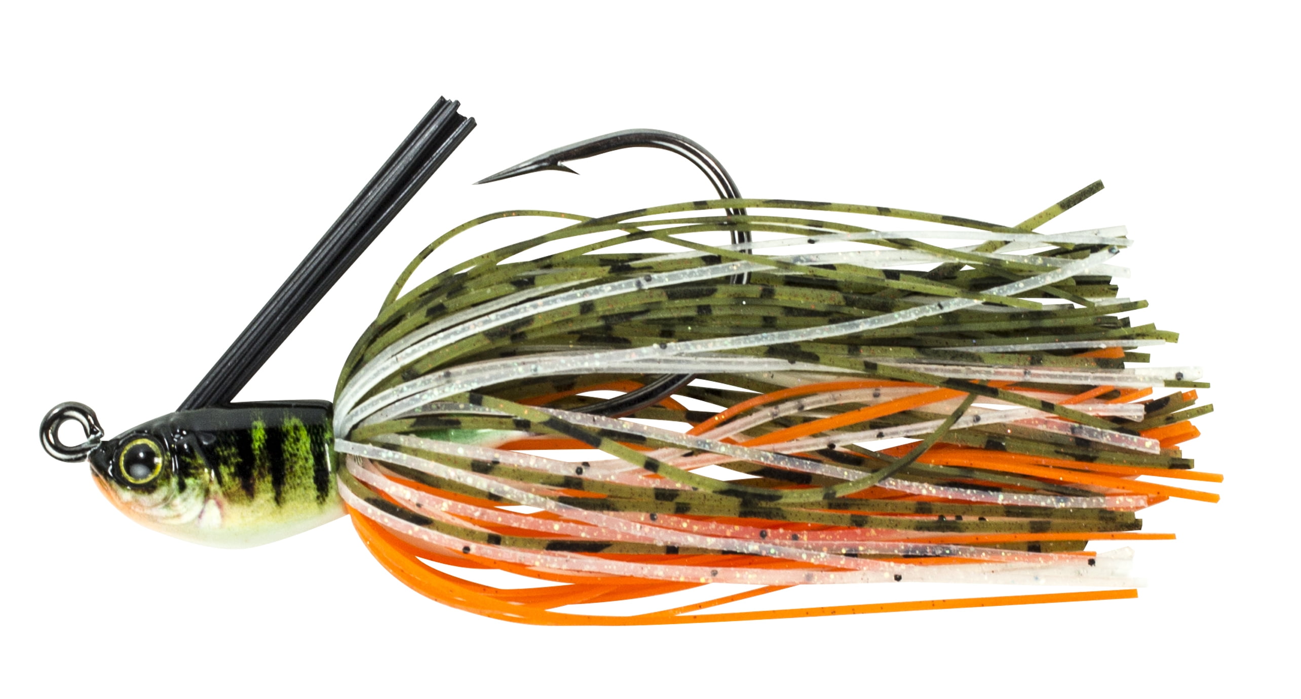 Skirted Swim Jig - Perch - 3/8 oz - Walmart.com