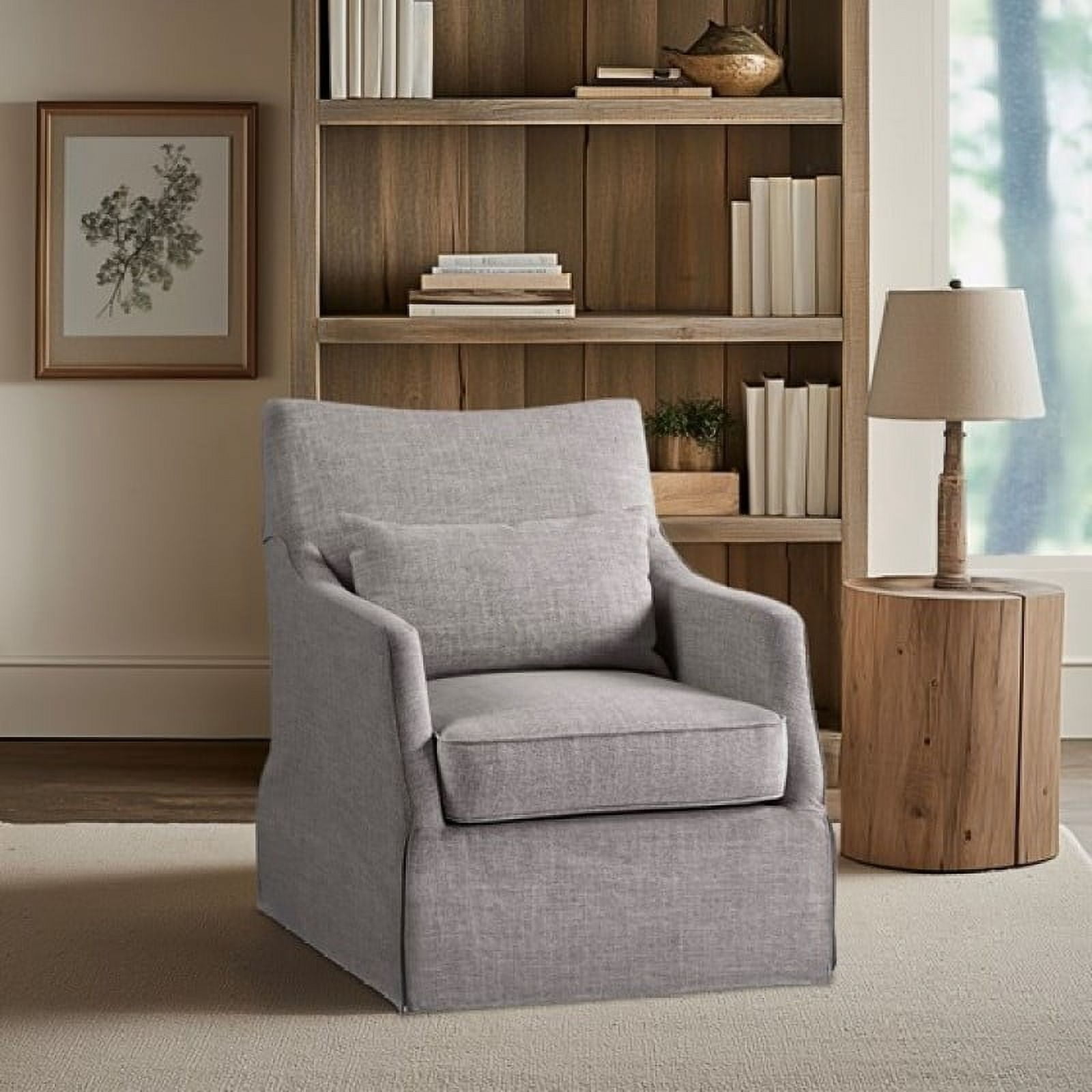 Skirted Swivel Chair#Skirted Swivel Chair - Walmart.com