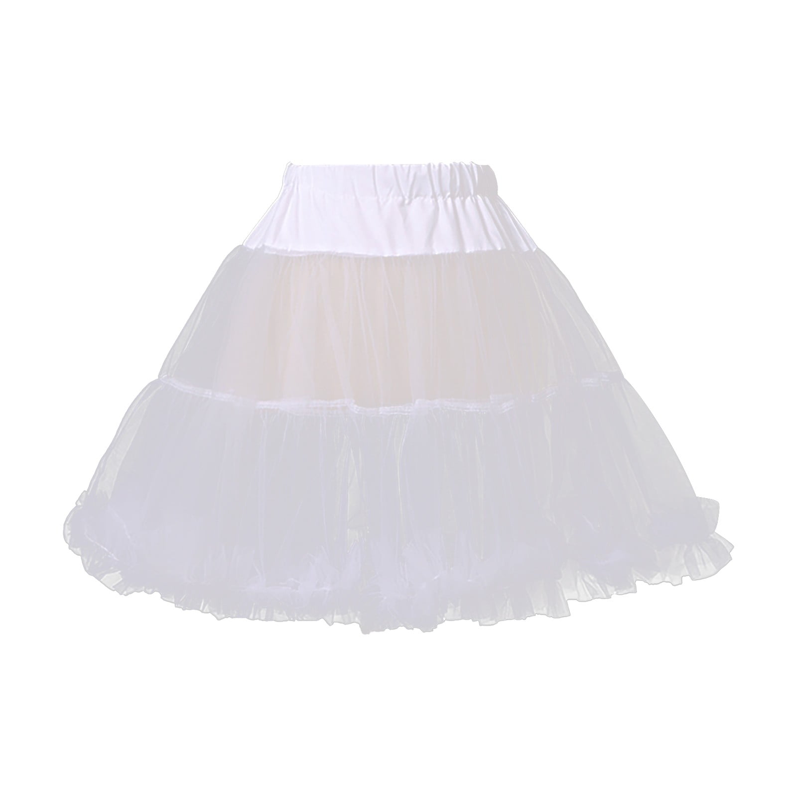 BJUTIR Skirts For Women Lady Layered Tulle Petticoat Lady'S Princess ...