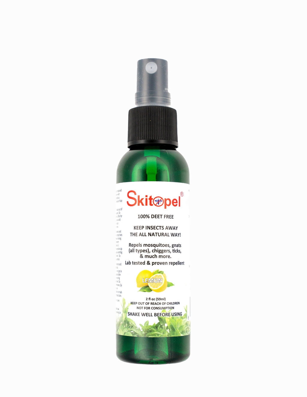Skitopel Lemon Insect Repellent 2oz - Walmart.com
