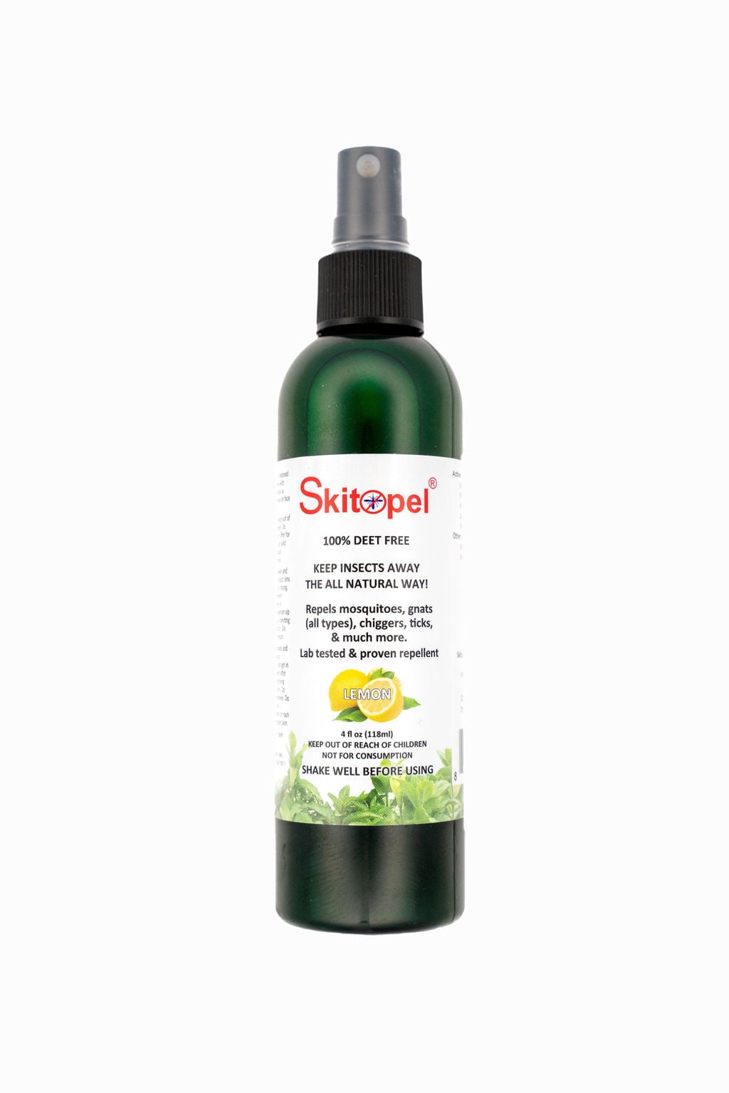 Skitopel Lemon Insect Repellent 4oz - Walmart.com