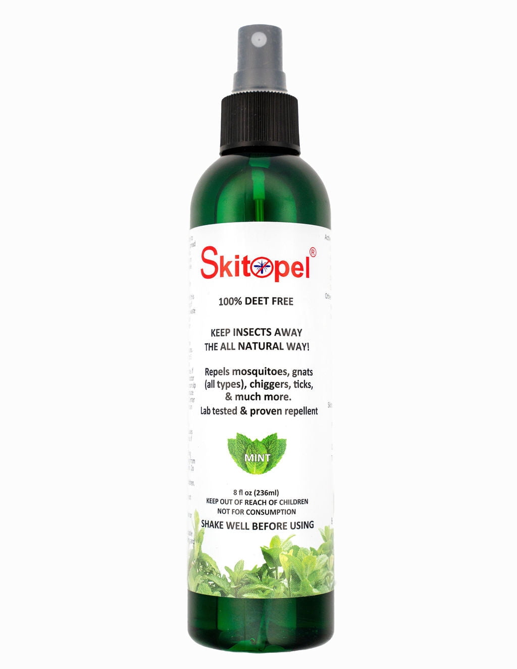 Skitopel Mint Insect Repellent 8oz - Walmart.com