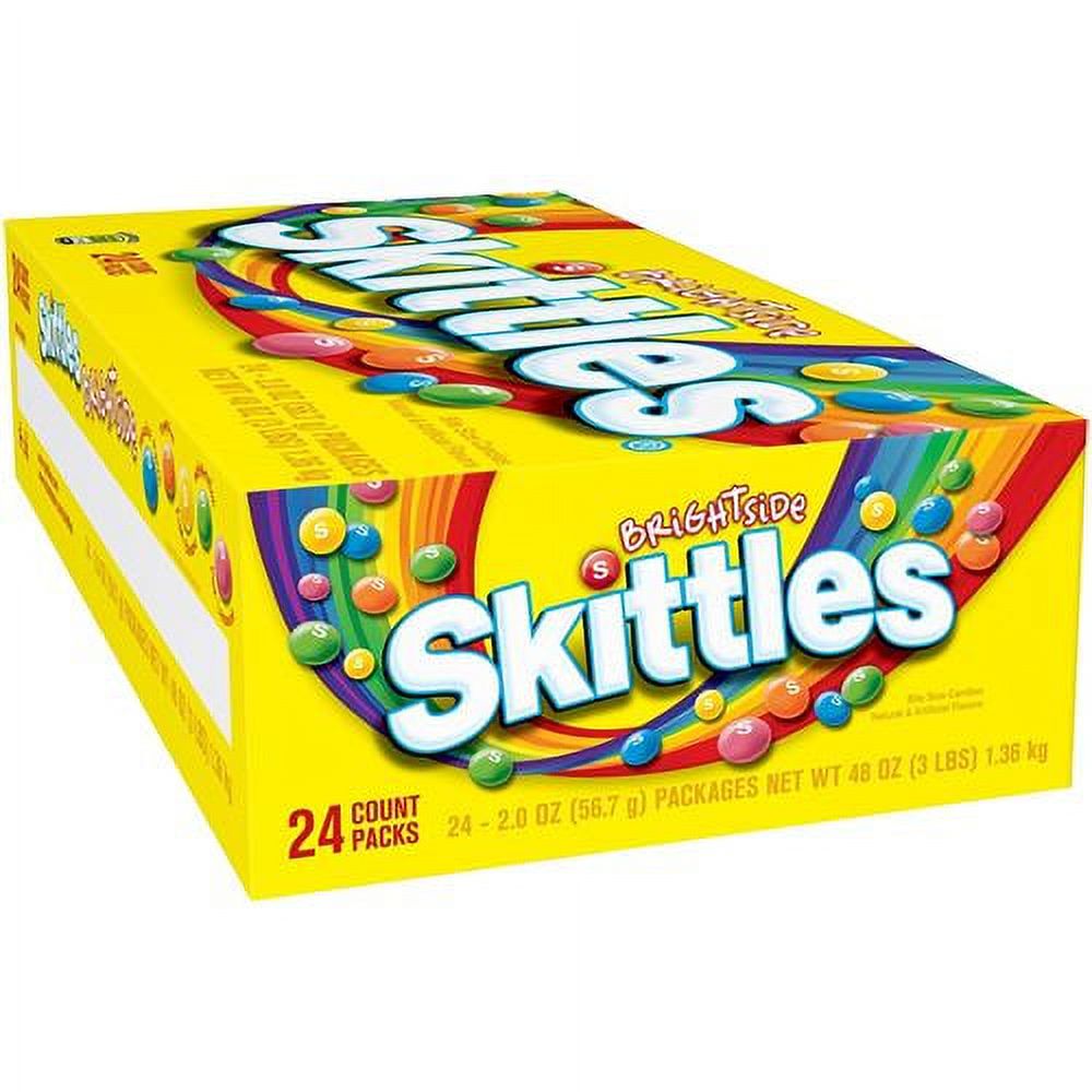 Skittles Brightside Bite Size Candy, 2.0 OZ - Walmart.com