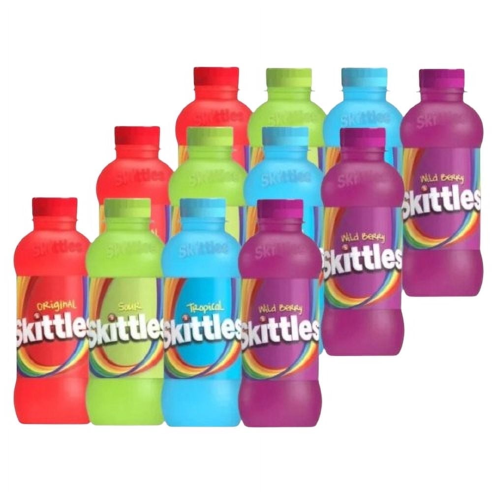 Skittles Flavored Drinks Variety Juice, 12 Bottles - Walmart.com