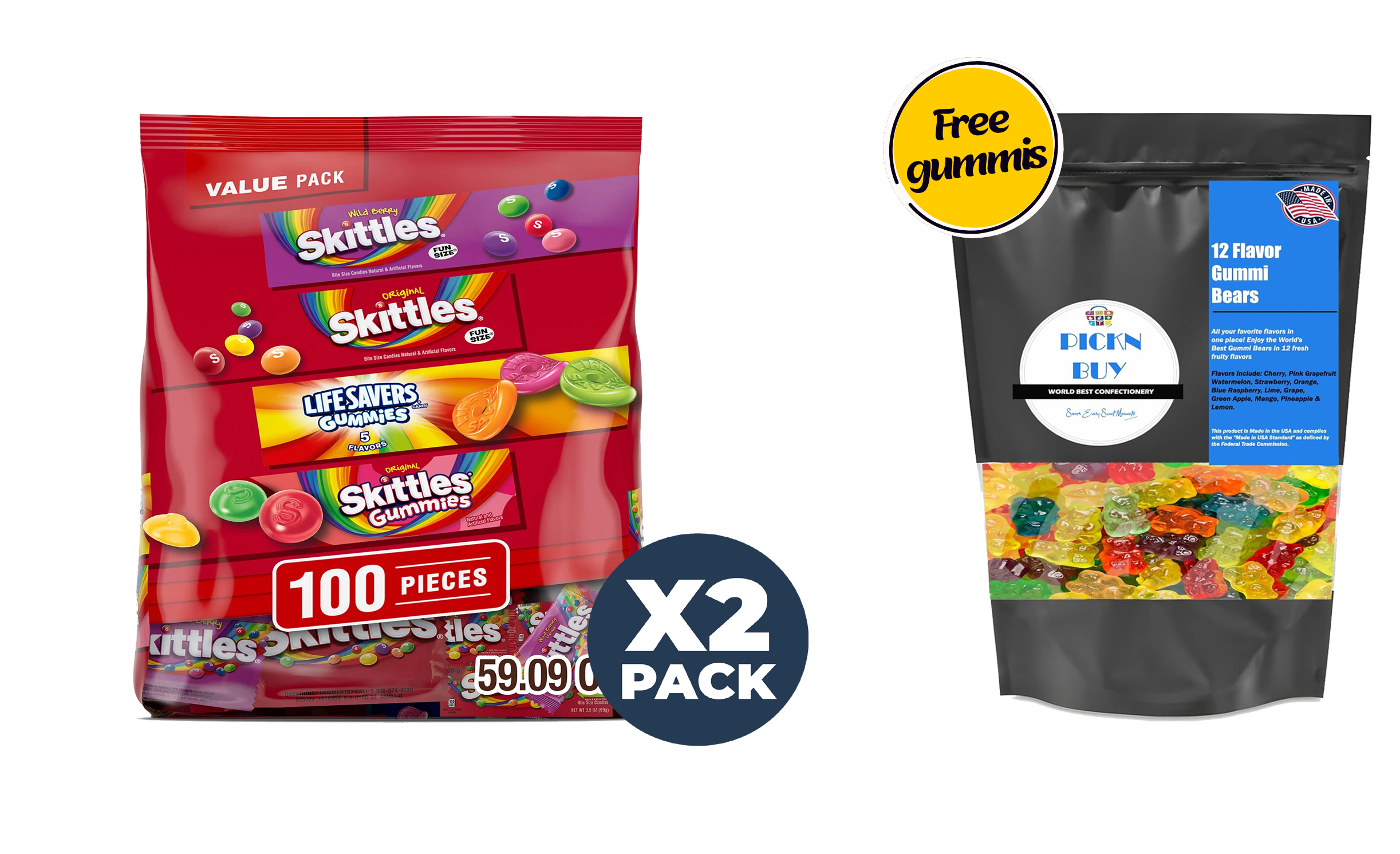 Skittles & Lifesavers Easter Variety Pack. - Walmart.com