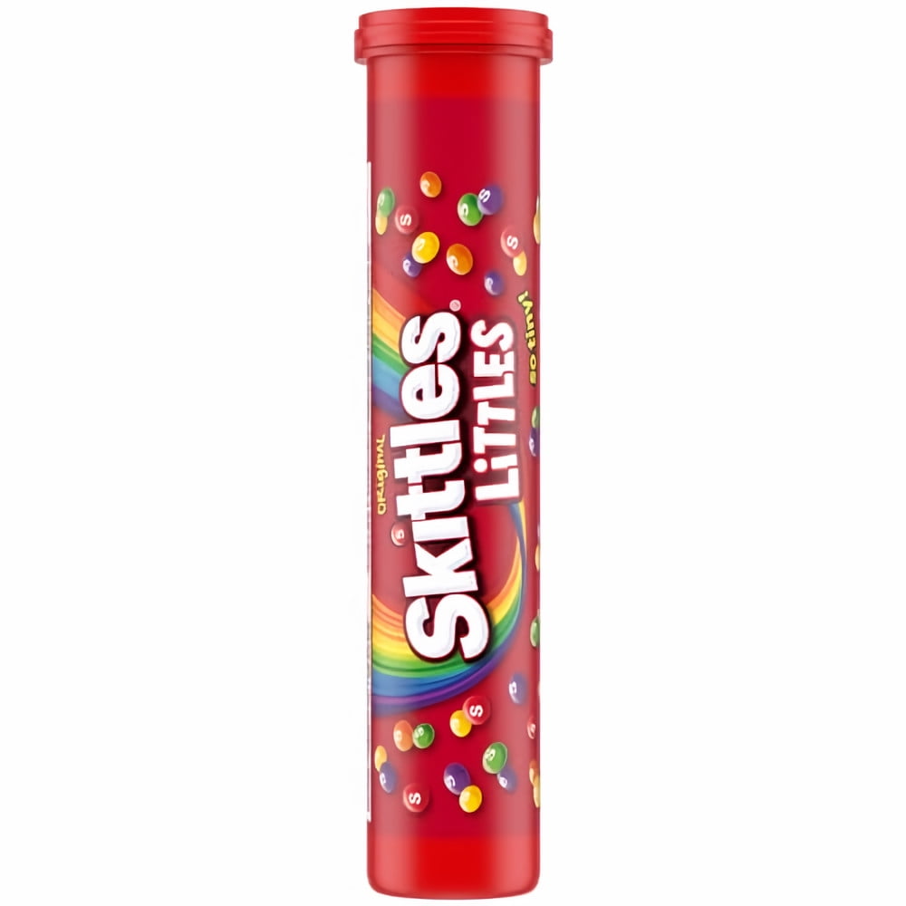 Skittles Littles Share Size Mega Tube (Pack of 5) - Walmart.com