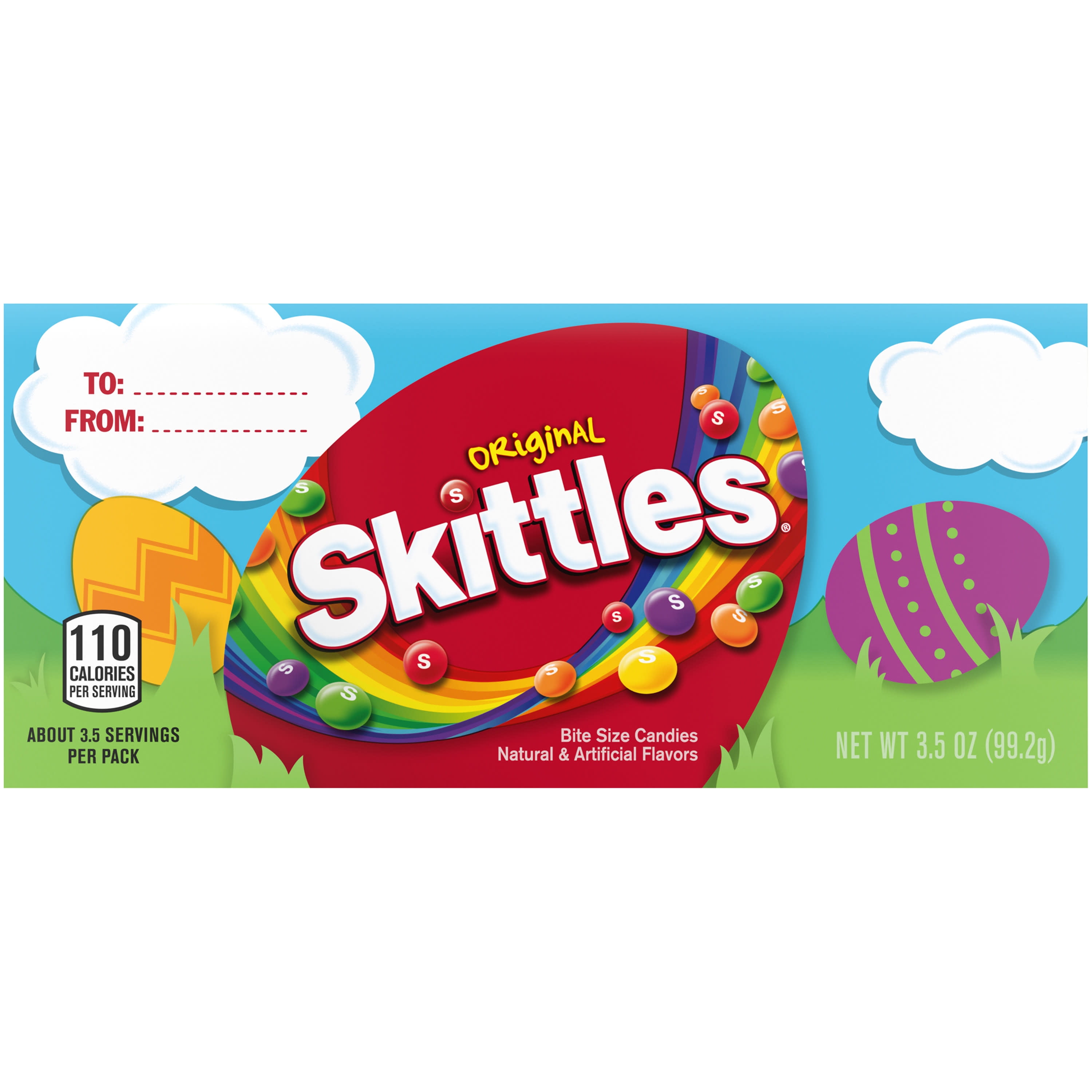 SKITTLES ORIGINAL EASTER CHEWY CANDY BASKET STUFFER - 3.5 OZ BOX ...