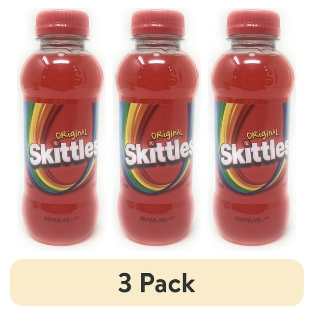 (3 pack) Skittles Original Flavor Drink, 2 Bottles - Walmart.com
