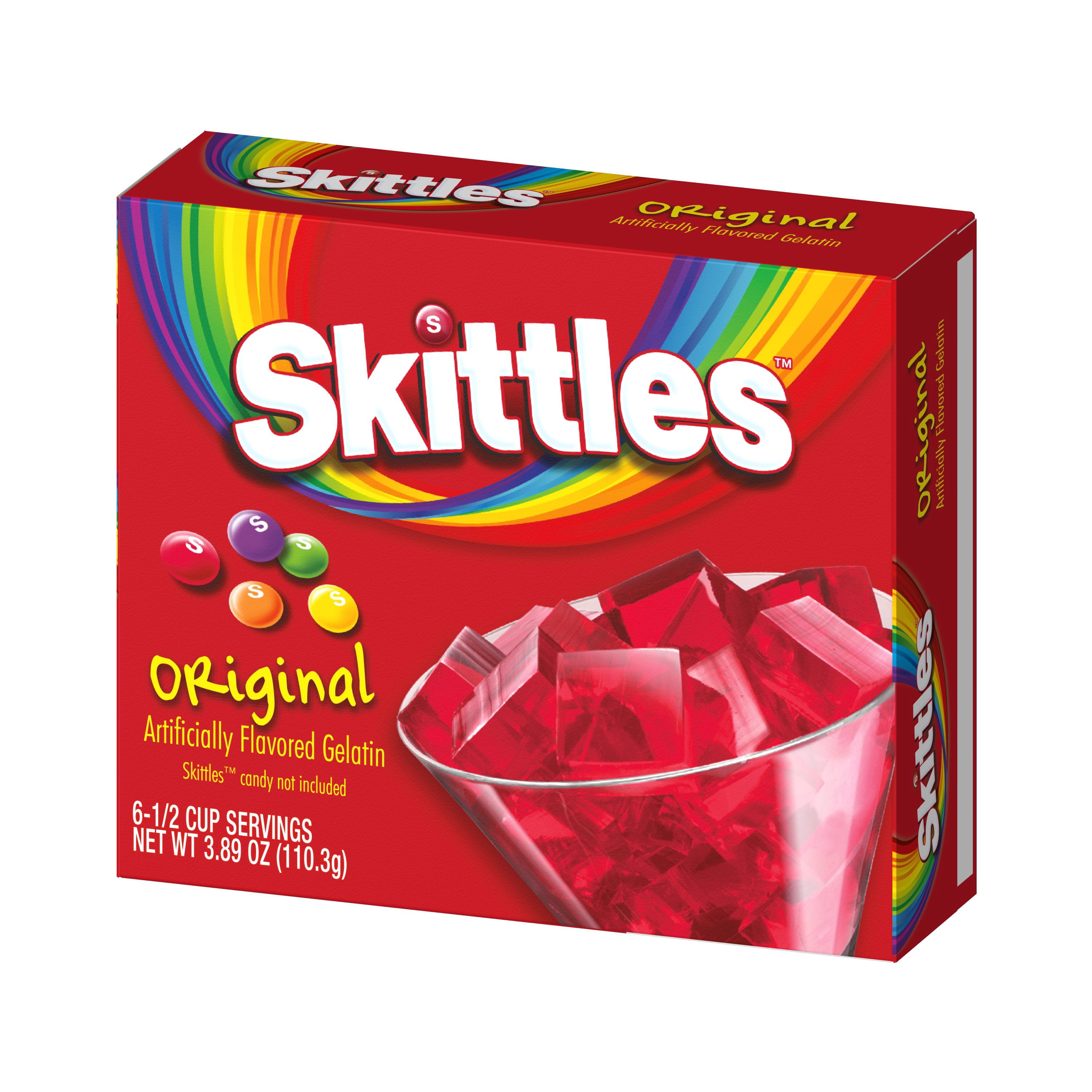 Skittles Original Gelatin Dessert Mix - 3.89 oz (Packaging May Vary ...