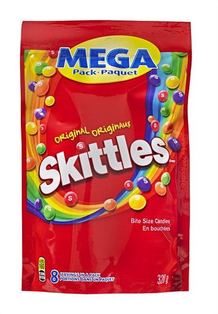 Skittles Original, Mega-Pack, 320gm/11.28oz - Walmart.com