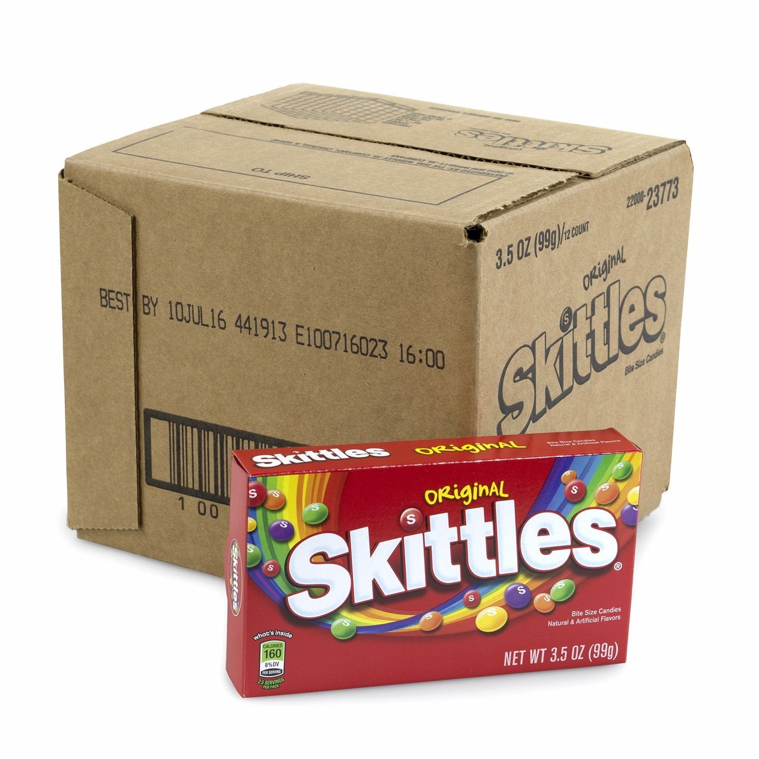 Skittles Original Theater Box - 4 oz. Box - 12 ct. by Skittles Original ...