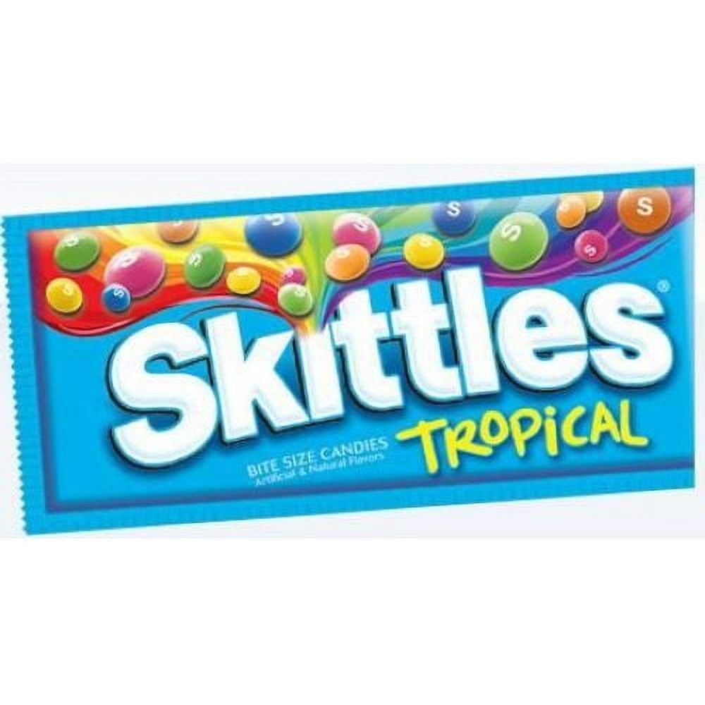 Skittles Tropical Chewy Candy, 2.17 Ounce - 36 count per pack -- 10 ...