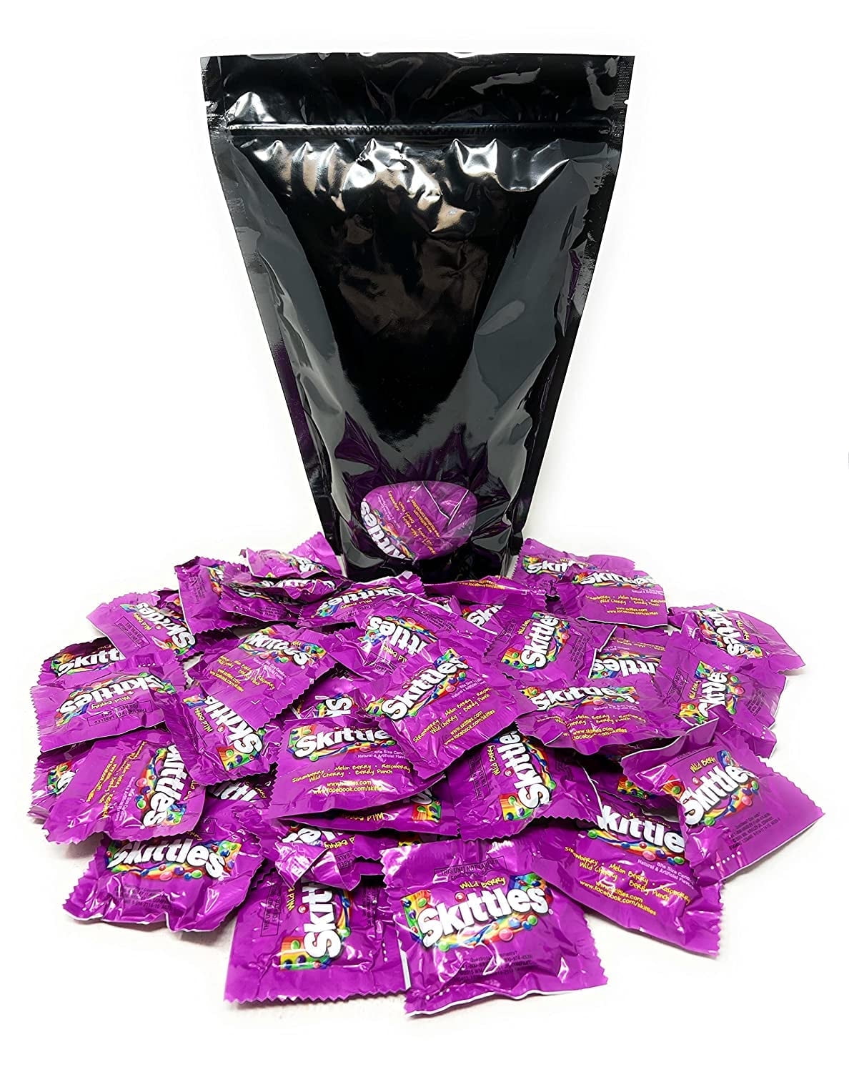 Skittles Wild Berry Candy – Fun Size Packs, 3 lbs (48 oz) - Walmart.com