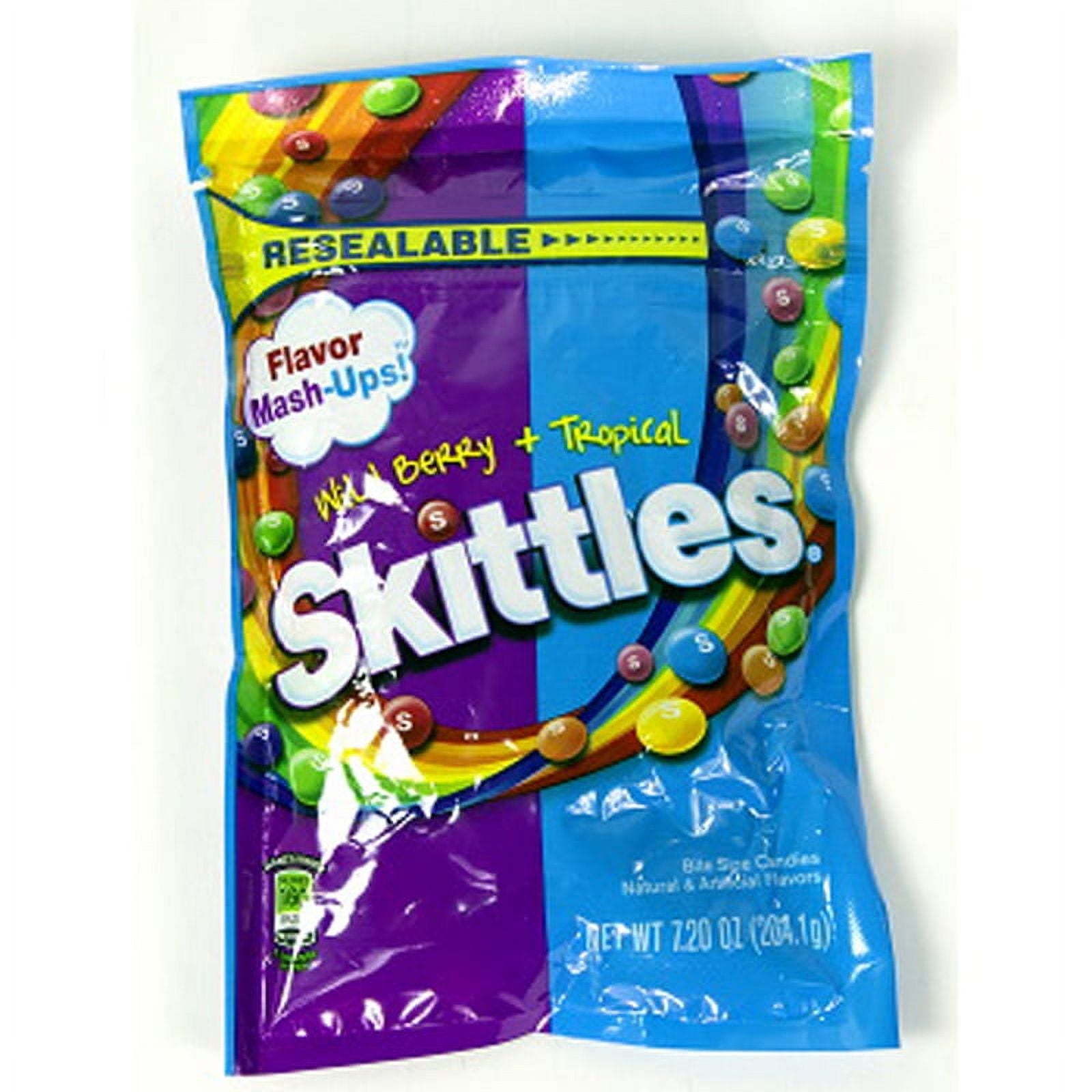 Skittles, Wild Berry & Tropical, Count 12 (7.2 oz) - Sugar Candy / Grab ...