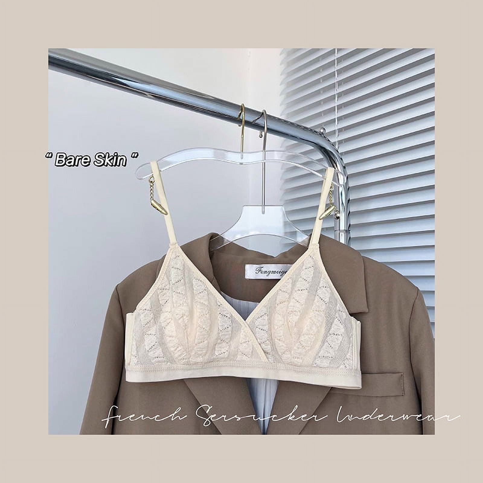 Skivveze Women's Push Up Rabbit Ears Comfort Triangle Cup Bra - Walmart.com