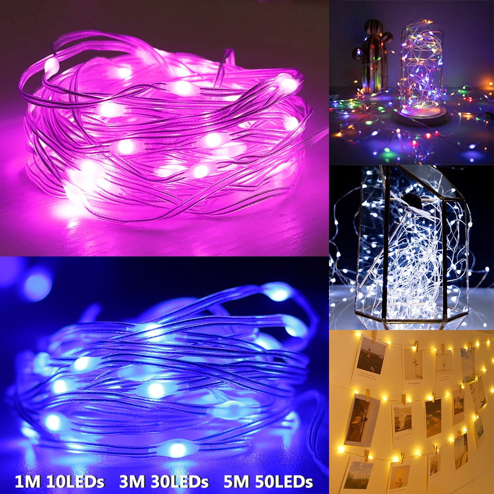 Skksst 3.3ft LED String Light Christmas Party Home Bedroom Decor ...