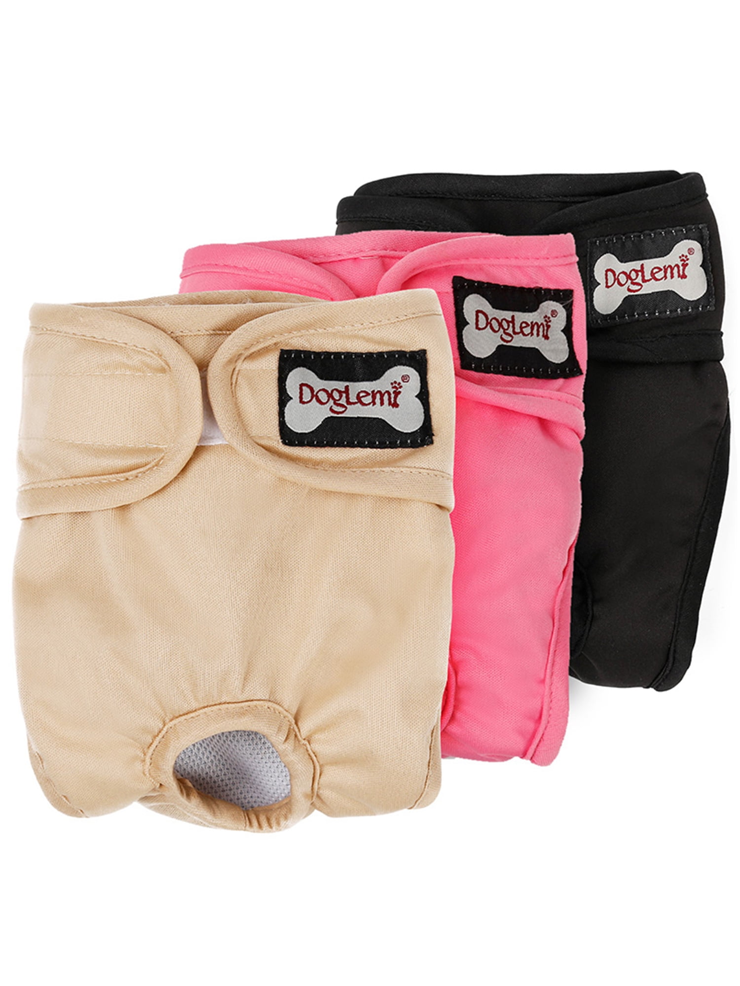 Skksst Reusable Pet Diaper Pants Washable Physiological Sanitary Nappy ...