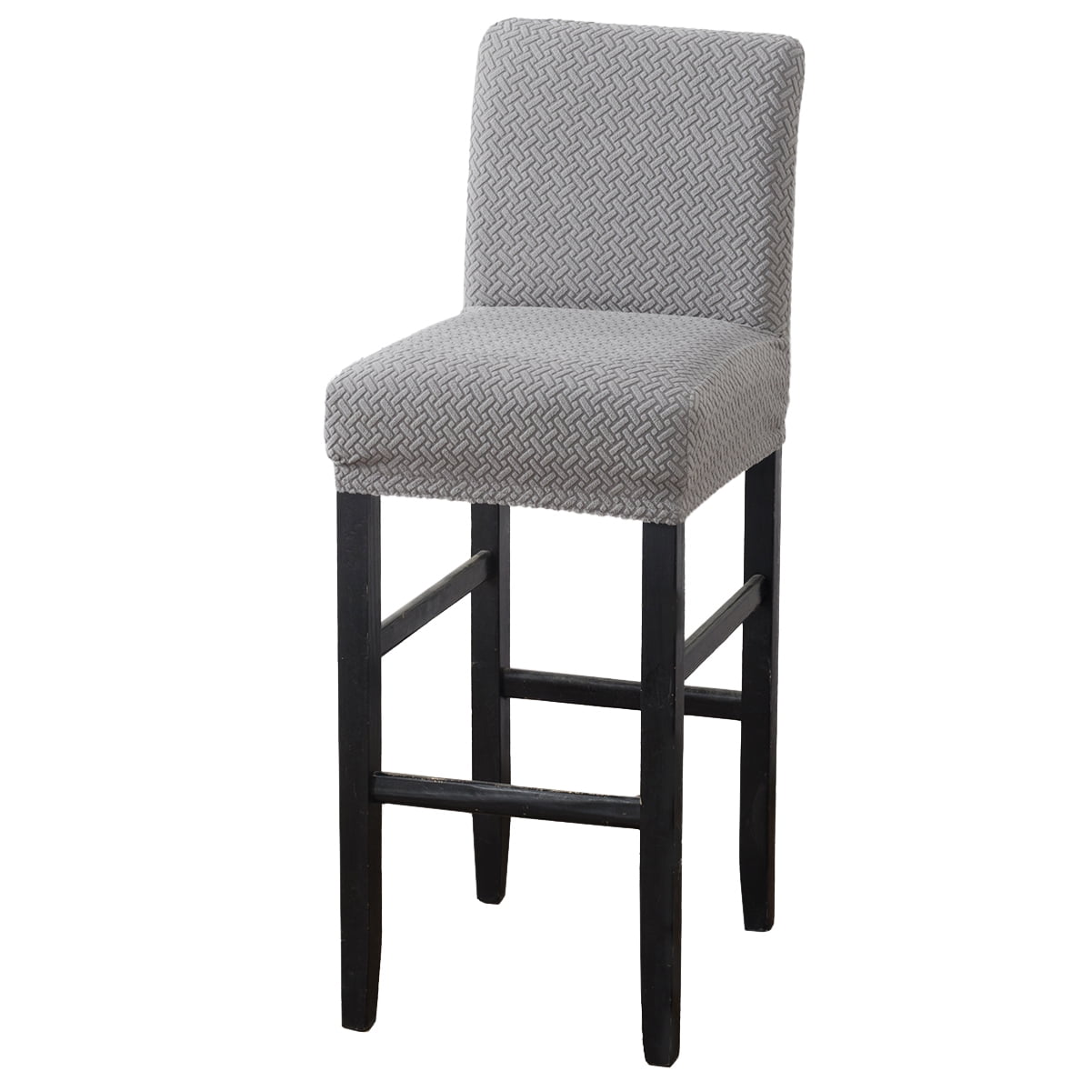 Skksst Texture Bar Stool Cover Counter Pub Jacquard Chair Slipcover ...