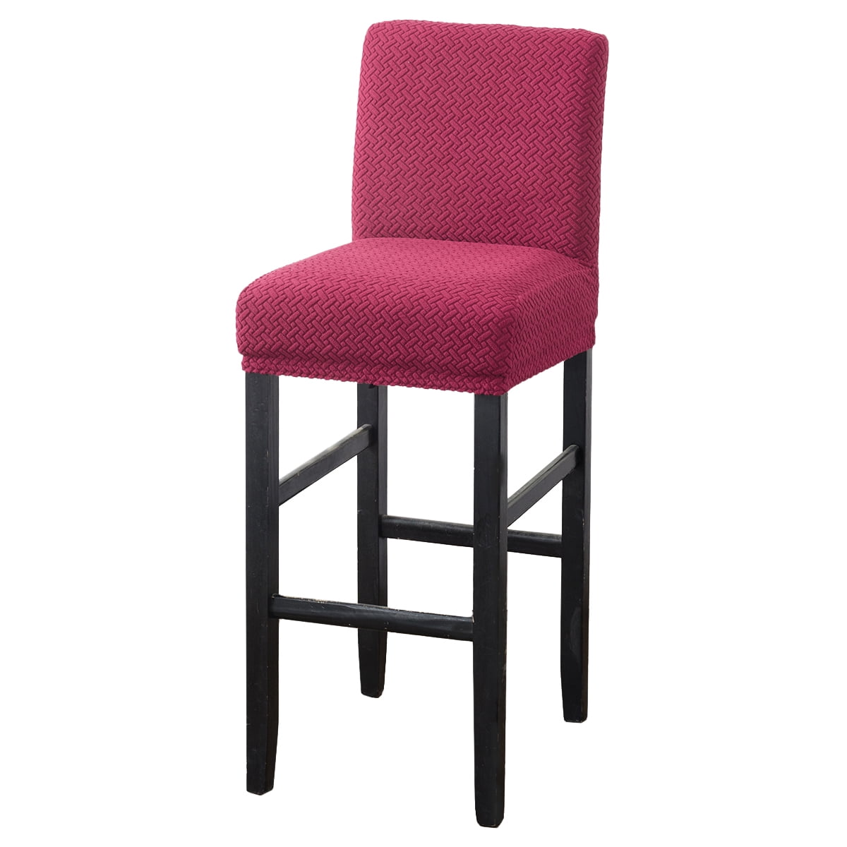 Skksst Texture Bar Stool Cover Counter Pub Jacquard Chair Slipcover ...