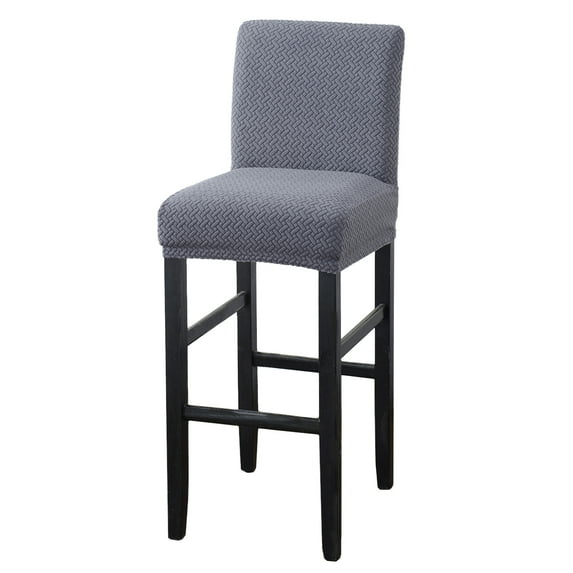 Skksst Texture Bar Stool Cover Counter Pub Jacquard Chair Slipcover ...