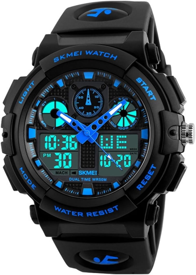 Skmei Men's Digital Analog Sports Military Watches Waterproof Outdoor ...