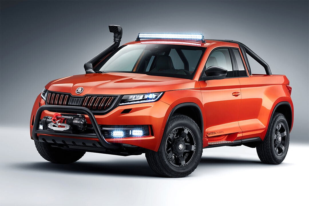 Skoda Mountiaq Concept SUV Car Sports Car Wall Poster - 24x36 Inch ...